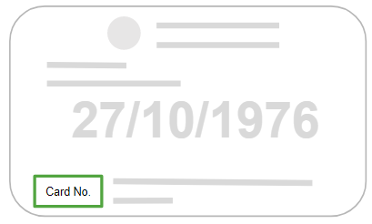 How to find your Drivers License card number