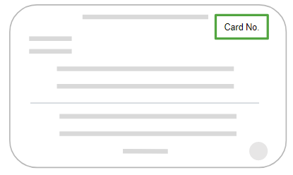 How to find your Drivers License card number
