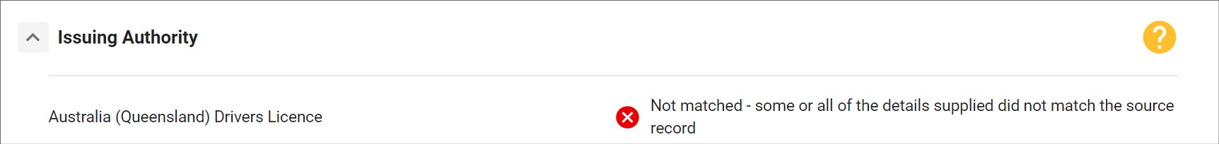 How do I interpret the ID check results?