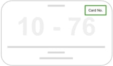 How to find your Drivers License card number