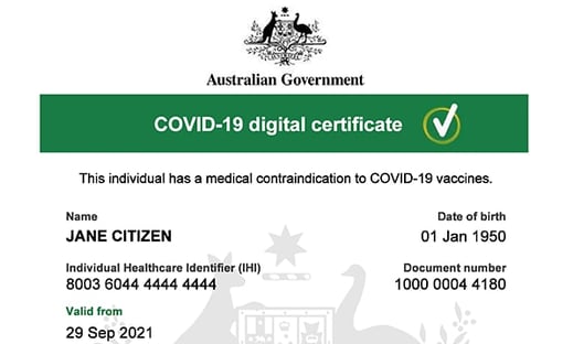 COVID-19 Vaccination Certificate Q&As
