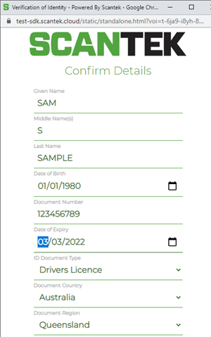 How do I Scan ID in Person?
